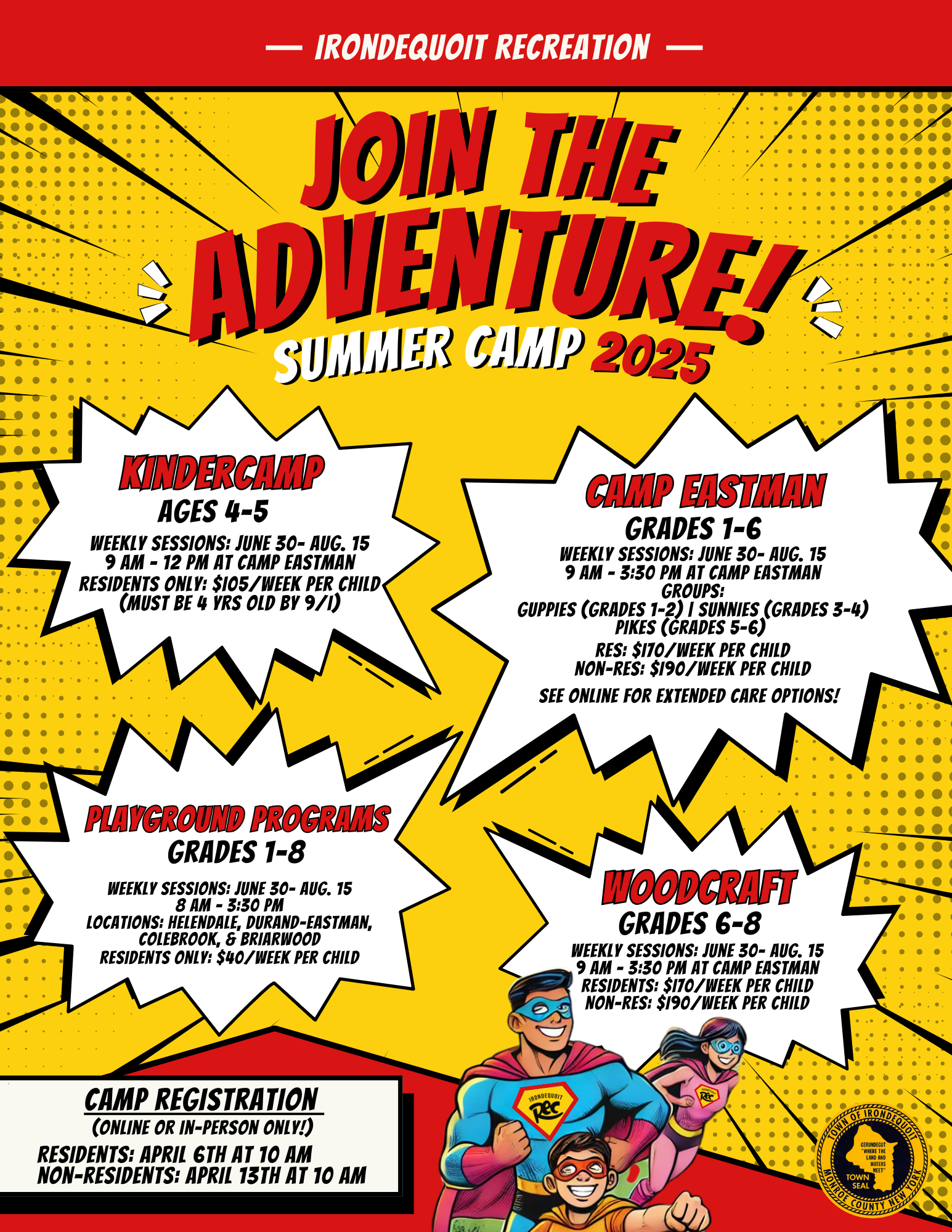 Summer Camps | Irondequoit, NY