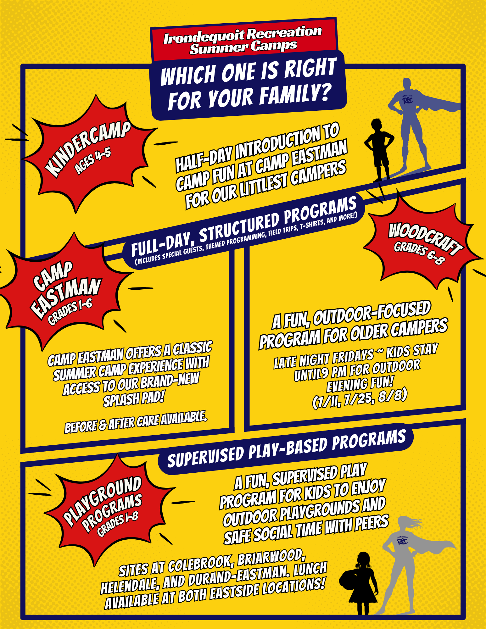 Summer Camps | Irondequoit, NY